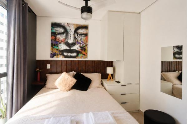 Conforto B. Vista | Acomoda 3 | Ar + Pisc + Rooftop - Liberdade