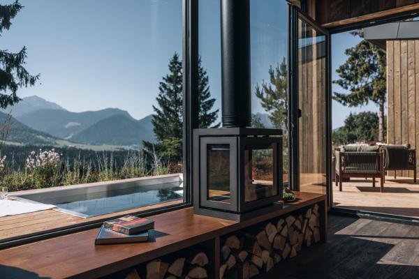 Unik Lodges Annecy - La Brume - Nuit Insolite Avec Vue Montagne Et Piscine Privée Chauffée - Alby-sur-Chéran