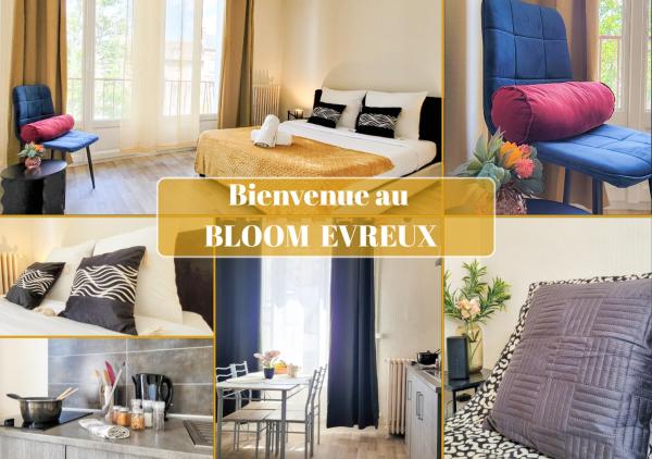 Le Bloom - Lumière & Douceur - Gare & Centre-ville - Eure