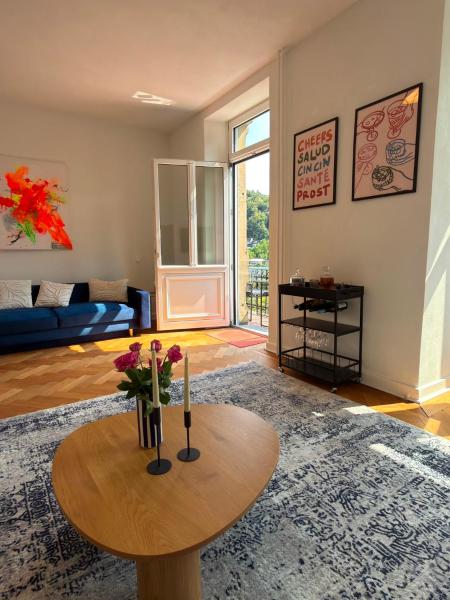 Villa Am Moselufer, Balkon Mit Flussblick, 82qm, Traben-trarbach - Traben-Trarbach