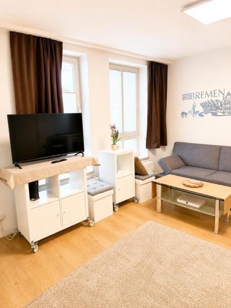 Aparthotel Am Weser Bremen City - Balkon - Brema