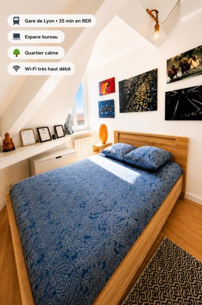 Appartement 2 Pièces "Le Cocon Urbain" - Rénové Et Cosy - Proche Paris & Disneyland - Paris 12e Arrondissement