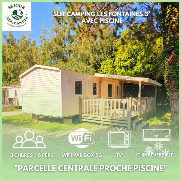 Séjour Normandie - Mobilhome Premium 3ch-6p Avec Clim-wifi-tv Dans L'eure - 310 - Eure