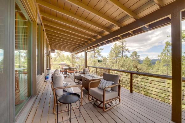 Sunset Views + Scenic Trails: Spacious Pine Escape - Pine, AZ