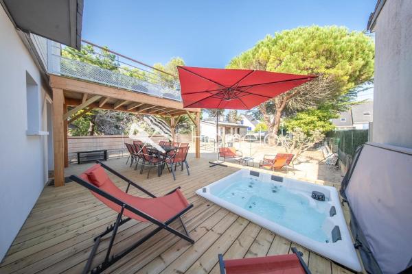 Grande Maison De Famille Avec Jacuzzi - Quiberon