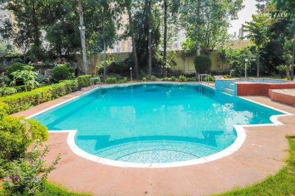 The Mint Green Farmhouse - Manesar