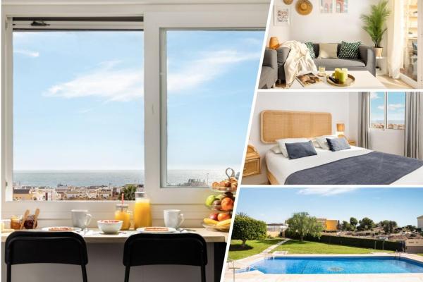 Gran Sol 3br - Sea View - Ac & Wifi - 10 Min To Beach - Rincón de la Victoria