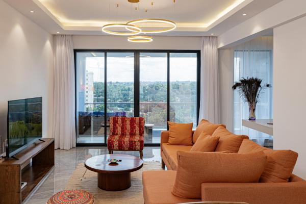 Kileleshwa Modern One & Two Bedroom Apartment, Swimming Pool, Gym, Workspace , In Diamond Ivy Residence By Wonderiss Properties - Nairobi