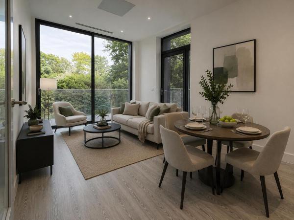 1 & 2 Bed Chic Apartments Near Battersea Central London Free Wifi & Aircon By City Stay Aparts London - Surbiton