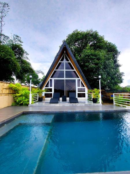 Aya Farm Resort - Cabin 1 With Pool - Palauig