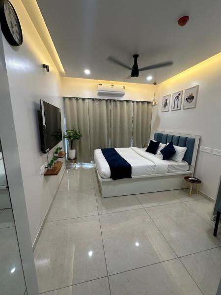 Luxury Studio Vj Pashan Ac-wifi-self Check-in - Pune