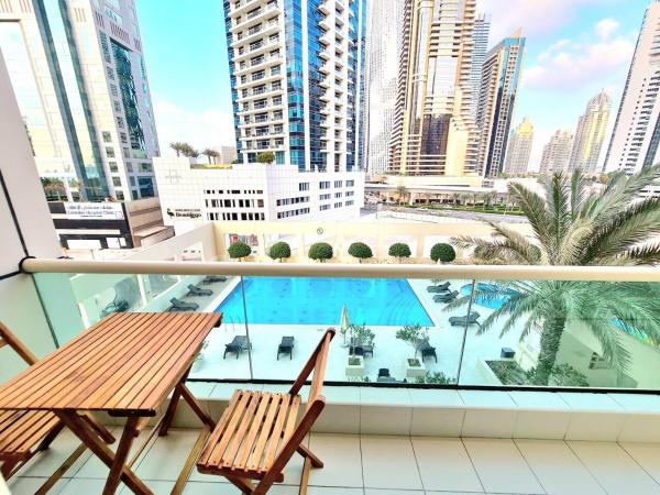 Pool Side 1-br Apt Next To Jbr Beach - Dubai