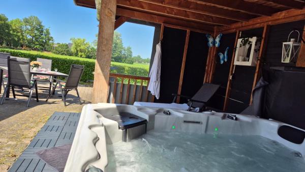 Dalerheugte Drenthe Vakantiehuisje Wellness 4 Met Jacuzzi, Prachtig Uitzicht En Twee Slaapkamers - Coevorden