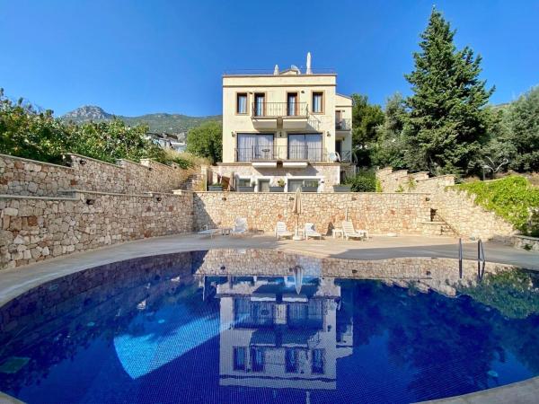Aden Aparts - Central Kalkan 1 Bedroom Flat With Pool & Sea View - Kalkan