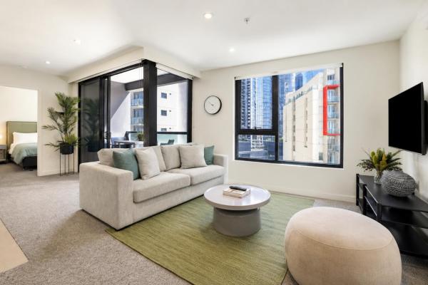 Prime Location, Balcony, Gym, Rooftop, Pool Walk To Crown - Margaret Court Arena