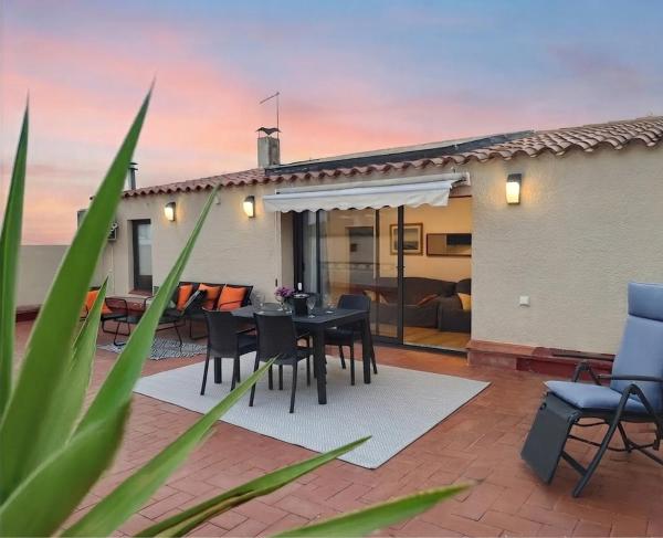 Atico Palau Premium Penthouse With 80m2 Panoramic Terrace And 360 Views Costa Brava - Palau-saverdera