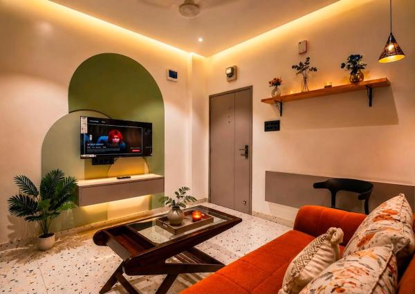 Cozy 1bhk For Couples And Friends - 印多爾