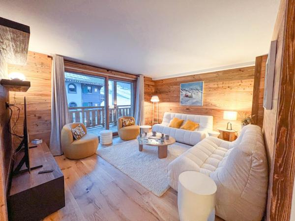 Nagano 201 | Les Gets | Emplacement Exceptionnel En Face Des Pistes Au Cœur Du Village | Appartement Neuf 3 Chambres - 8 Personnes - Montriond