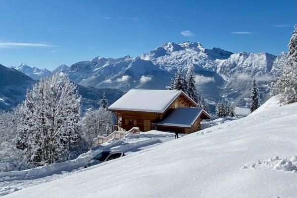 Chalet "Lucyvon" Exceptional View - Manigod