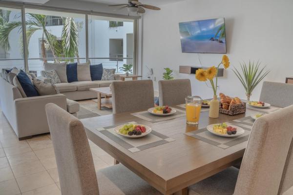 Nitta 108 Pool & Partial Sea View - Bright Condo - Nuevo Vallarta