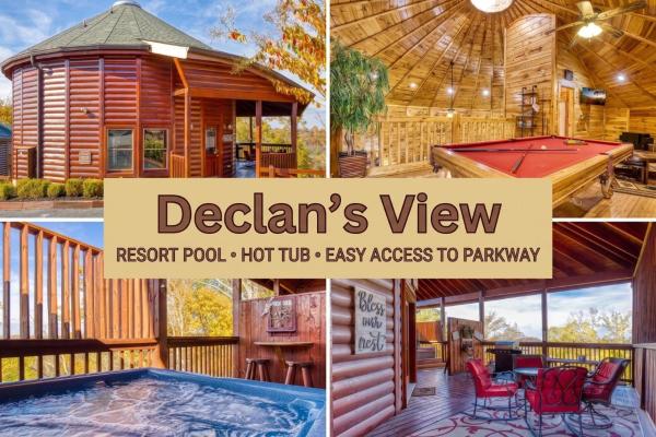 Declan's View - Cozy 1 Bedroom With Game Room And Great Mountain Views! Cabin - Douglas Lake, TN