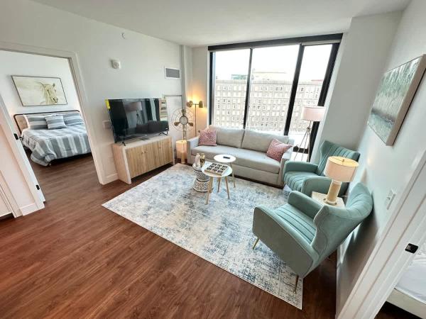 Back Bay Central Penthouse With Gym Parking In Unit Washer Dryer - Beacon Hill - Boston