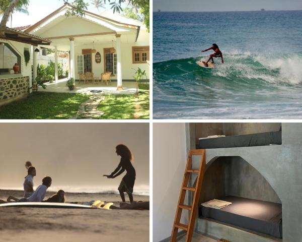 The Drop In Surfhouse I Dorm With Ac - Mirissa