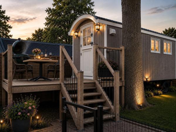 Houseonwheels Luxe Tiny House Comfort & Natuur - Lochem