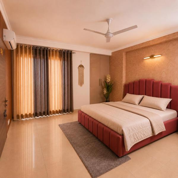 Cozy 2bhk Homestay - Orchid Apartment - New Delhi