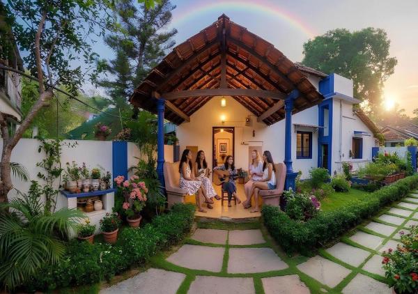 Casa Brooklyn 150 Year Old Boutique Portuguese Heritage Villa, Saligao - Goa