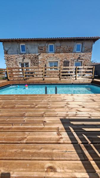 Apt 4, 4 Air-conditioned Bedrooms, 8 People, Swimming Pool - Mâcon