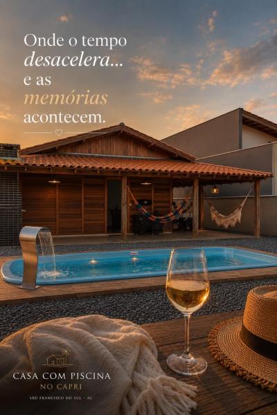 Casa Com Piscina - Itapoá