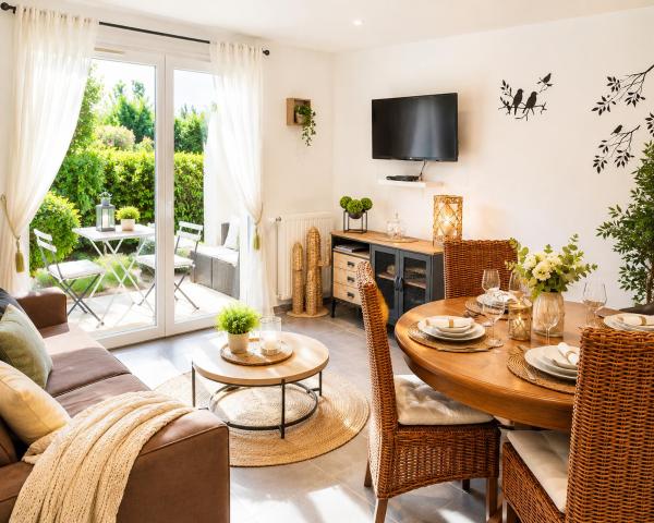 Disney 5mn Cosy Apartment With Garden Terrace & Parking - Disneyland Paris