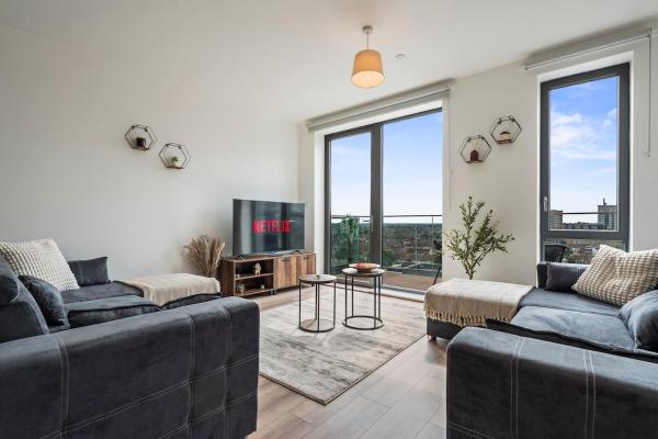 Spacious 2 Bedroom Wembley Flat, 5 Min Walk To Stadium - Harrow