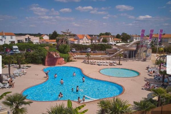 Mobil Home 4 Pers Climatisé Chatelaillon Plage - Camping 4 Etoiles - Châtelaillon-Plage