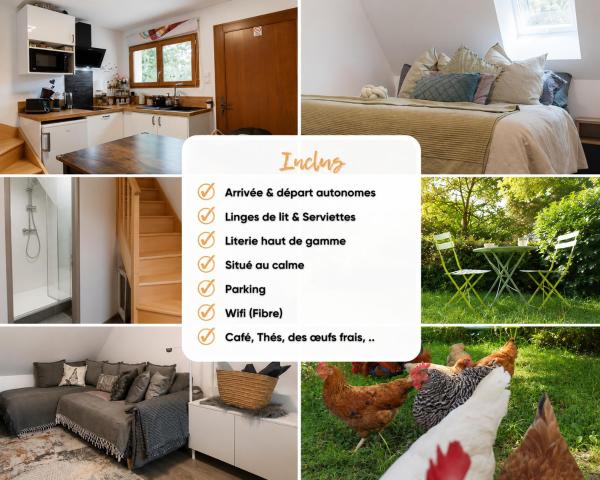 Studio Duplex à Savenay - Calme & Tout Confort Entre Nantes & L'océan - Paimbœuf