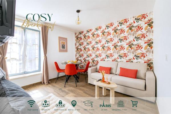 Le Cozy Oberkampf - T2 Rénové - Versailles 7 Min - Hec 5 Min - Versailles