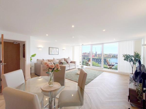 Deluxe Two Bed Apartment With River & City View - Greenwich