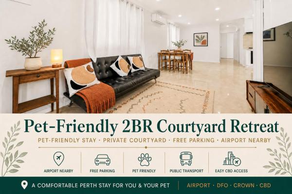 Aurora Airport House-free Parking, Easy Transit Nr Optus Stadium, Casino, Shopping Center - Belmont
