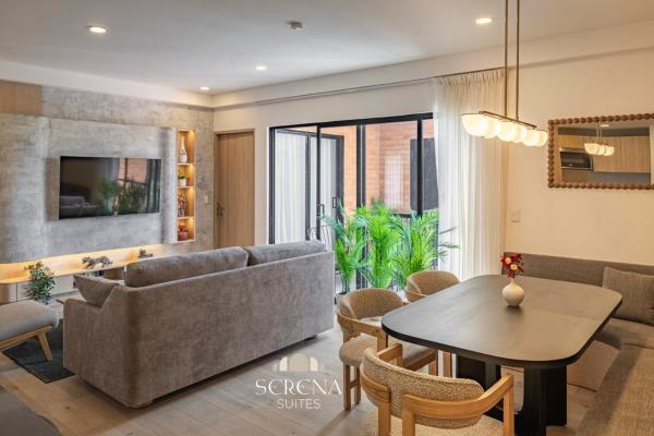 Radiant 2br 2ba, Ac, Pool, Jacuzzi, Gym & Roof Garden - Mexico City International Airport (MEX)