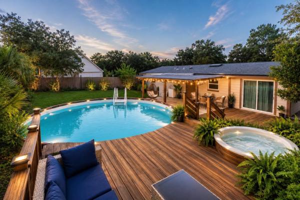 Light & Cozy Oasis With Private Pool And Hot Tub - Jacksonville, FL