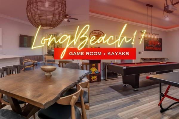 Lakefront Oasis With Game Room! - Lake Hamilton, AR
