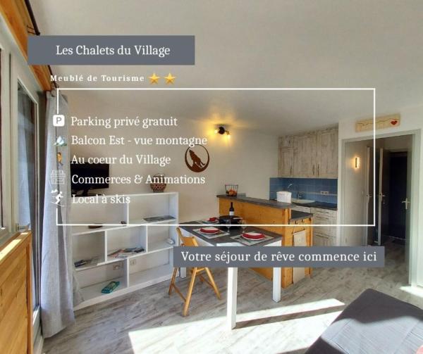 Villard Je T'aime - Résidence Les Chalets Du Village - 2 Studios 4 Personnes - Villard-de-Lans
