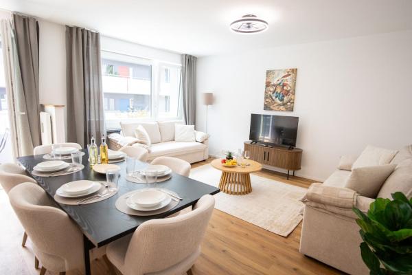 Bright Newly Renovated Apartment With Balcony - Special White Rabbit 21 Apartment, Basel, Up To 6 Guests - Basel