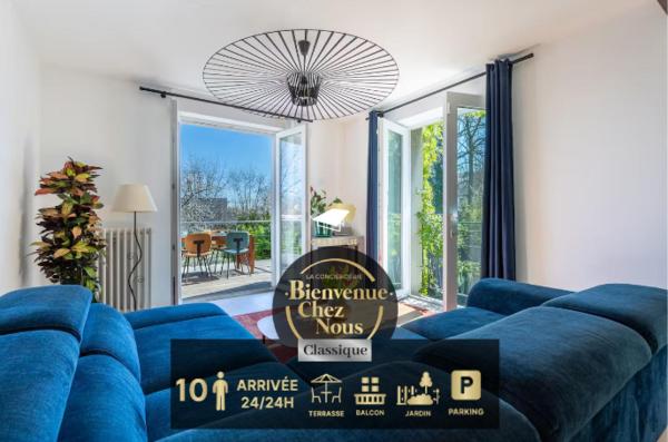 Spacieuse Maison 10 P Jardin Terrasses Garage - Riom
