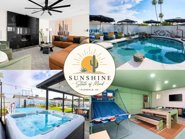 Sportscourt Hot Tub & Pool Game Room Cornhole Bbq - Glendale, AZ