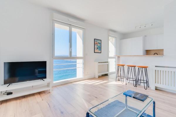 Appartment T3 Corniche Kennedy - Front Mer - Vallon - Marseille