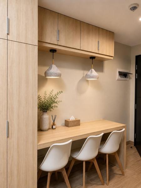 Warm Wood Interiors & Cozy Comfort In Megaworld - Bacólod
