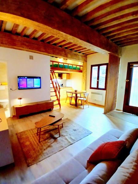 ÉLégant Loft Centre Ville Calme Avec Mezzanine 2 à 4 Personnes - Mions
