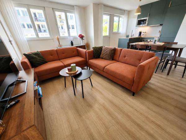 Le Saint-exupéry - Appartement Rénové- 3 Chambres - 6 Personnes - Quimper